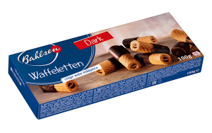 Waﬀeletten Dark 100g
